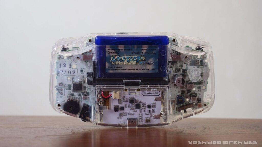 【レビュー】クリスタルクリアGBAを組み上げた。最高過ぎる | yoshives